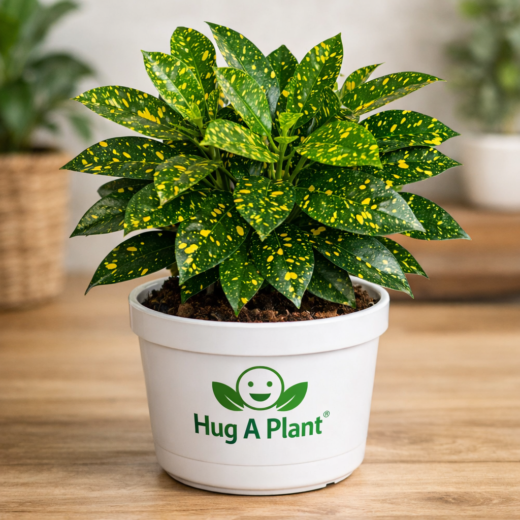 Gold Dust Croton (Codiaeum variegatum): A Vibrant Ornamental Live Plan ...