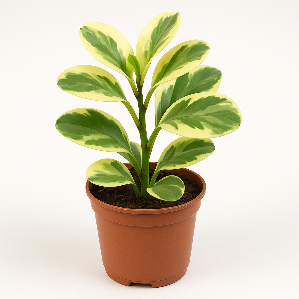 Peperomia Obtusifolia ‘Variegated’ – The Charming Compact Beauty for S ...